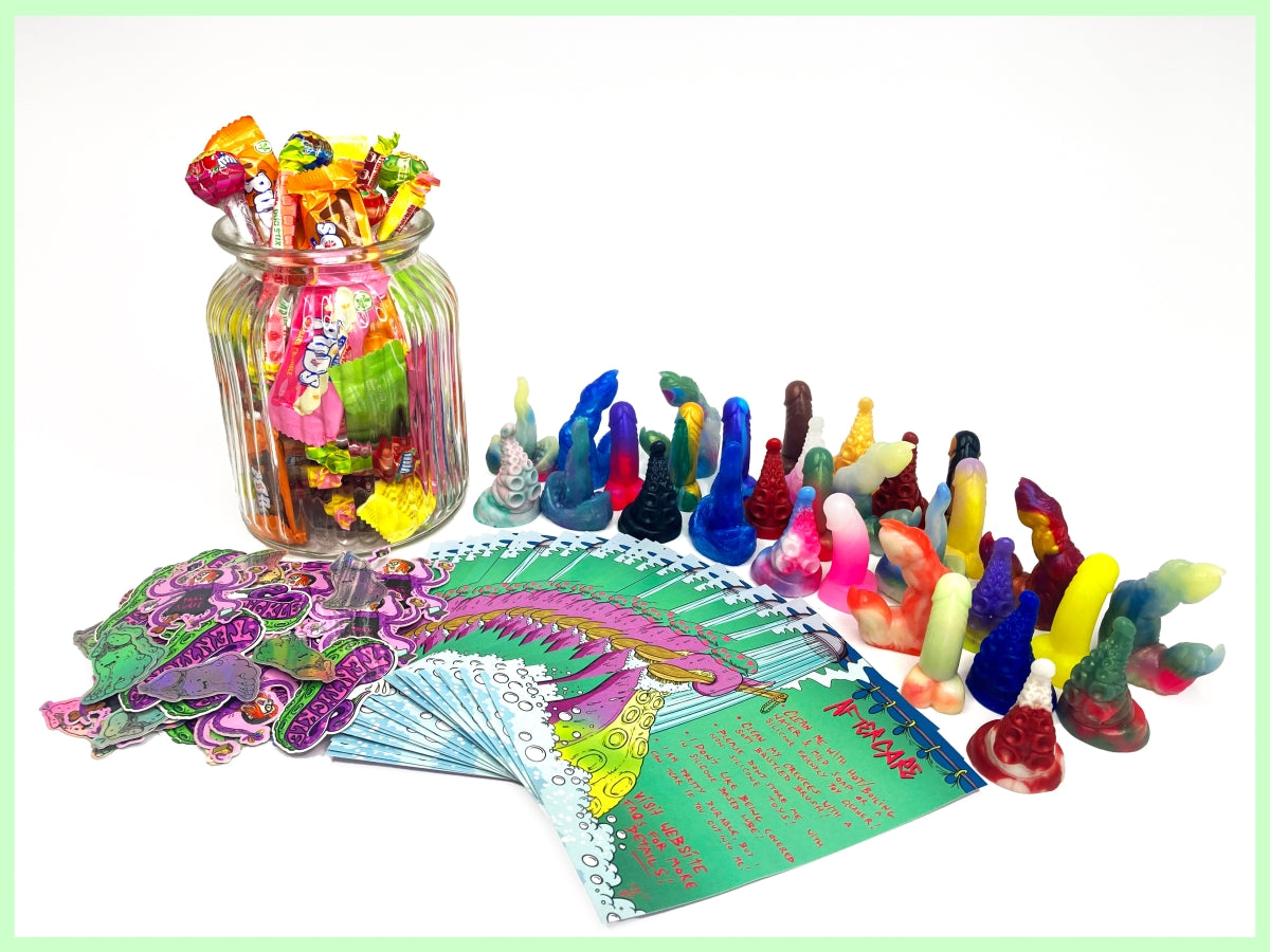 Tentickle Adult Fantasy Dildos & Toys. Handmade in the UK.